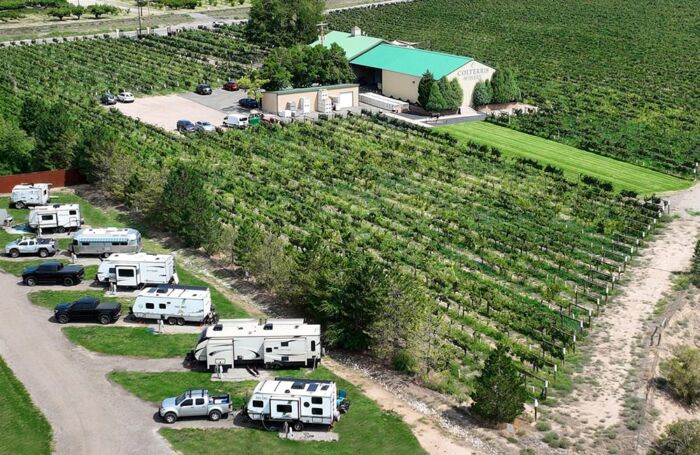 Modern RV and Trailer Campsites in CO | Palisade Basecamp